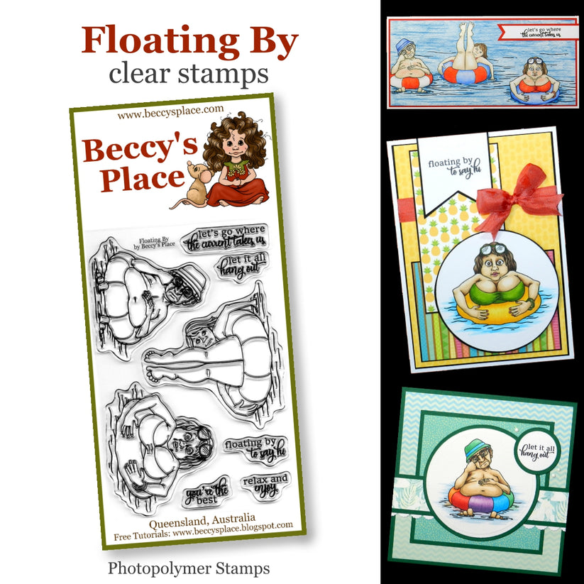 Beccy's Place - Floating By, Clear Stamp Set – Chain Reaction Qld