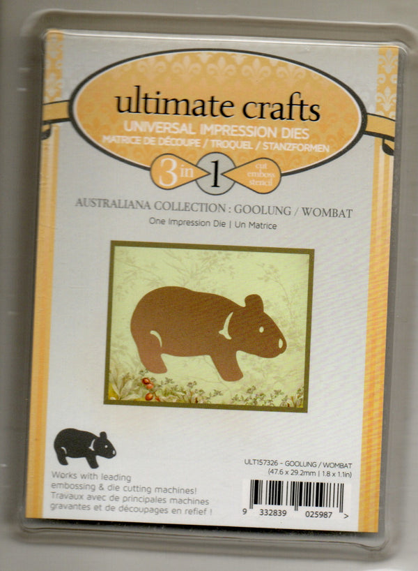 Ultimate Crafts / Australiana / Wombat – Chain Reaction Qld