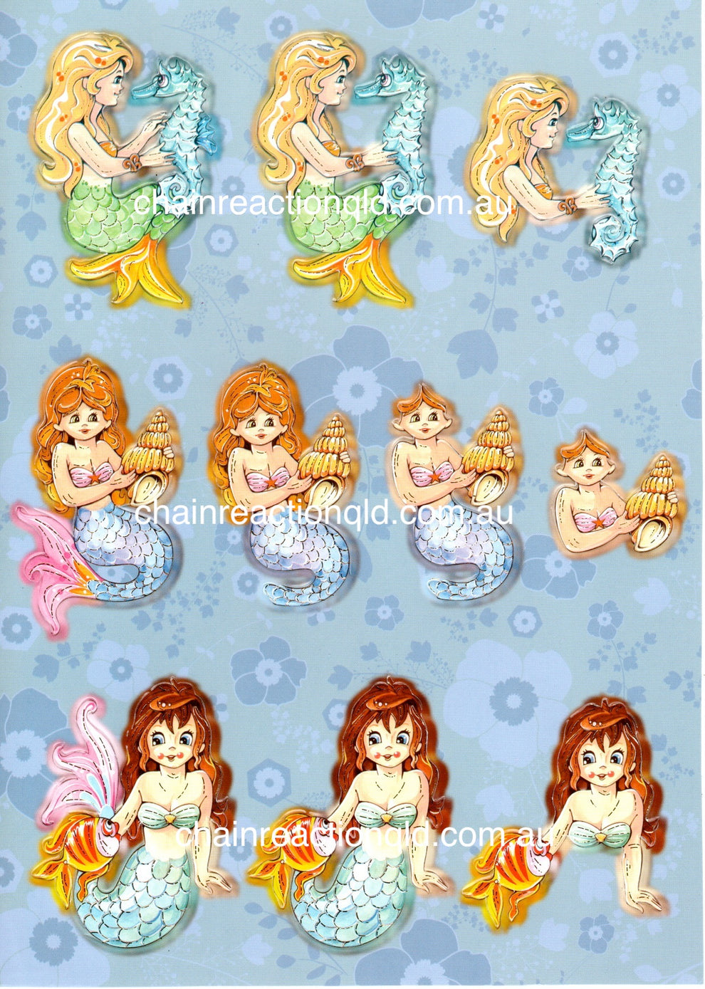 Easy 3D - Trio of Mermaids #065 – Chain Reaction Qld